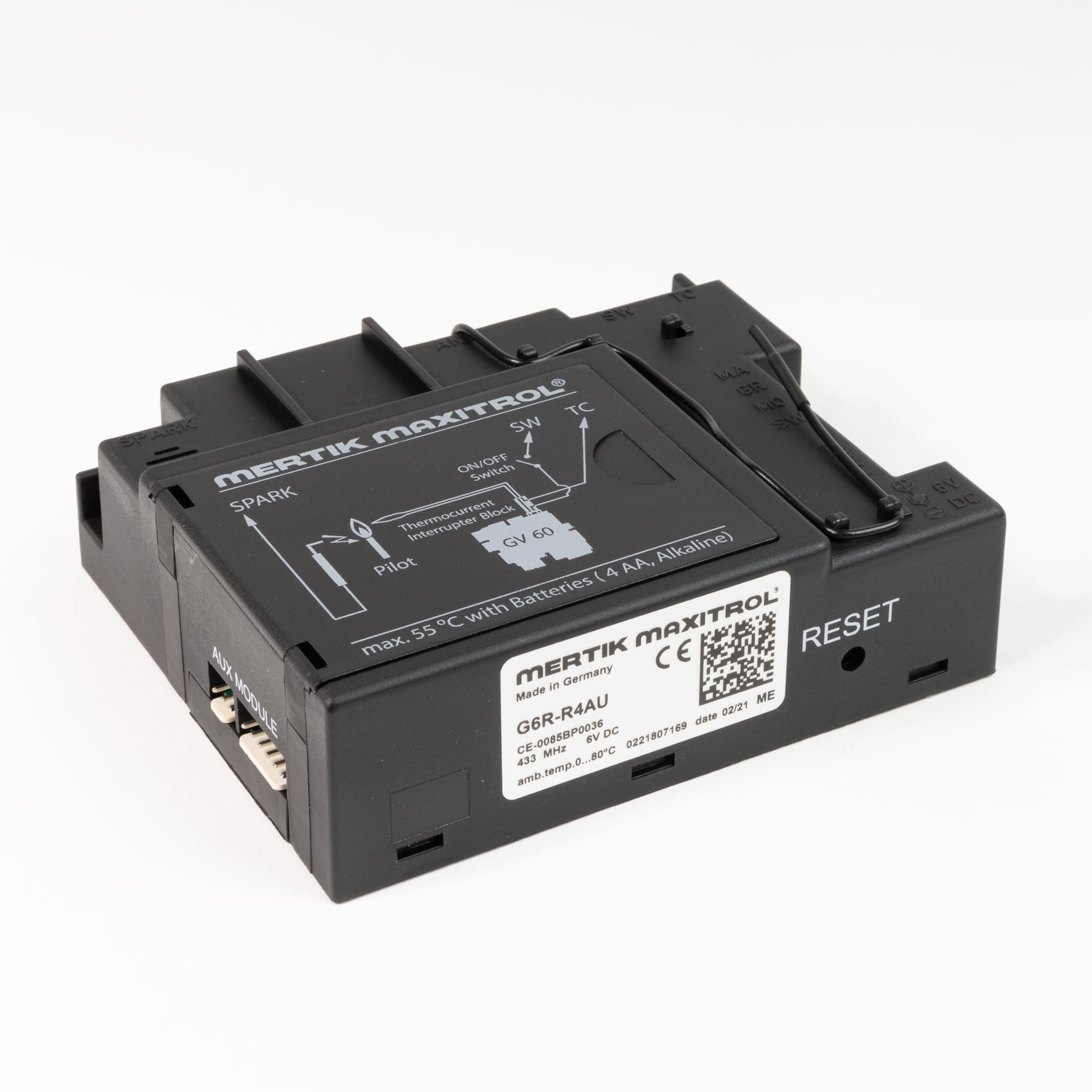 Mertik G6R-R4AU-XD Ontvanger afstandsbediening - Kachels en Haardenwinkel