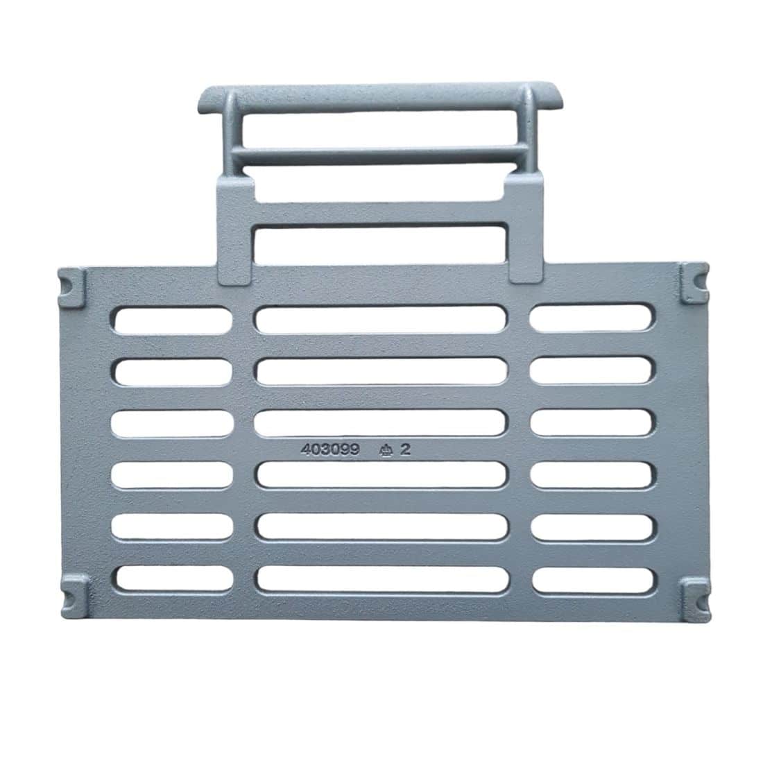 Contura onderste schudrooster met handgreep grijs Handol 20 serie ...